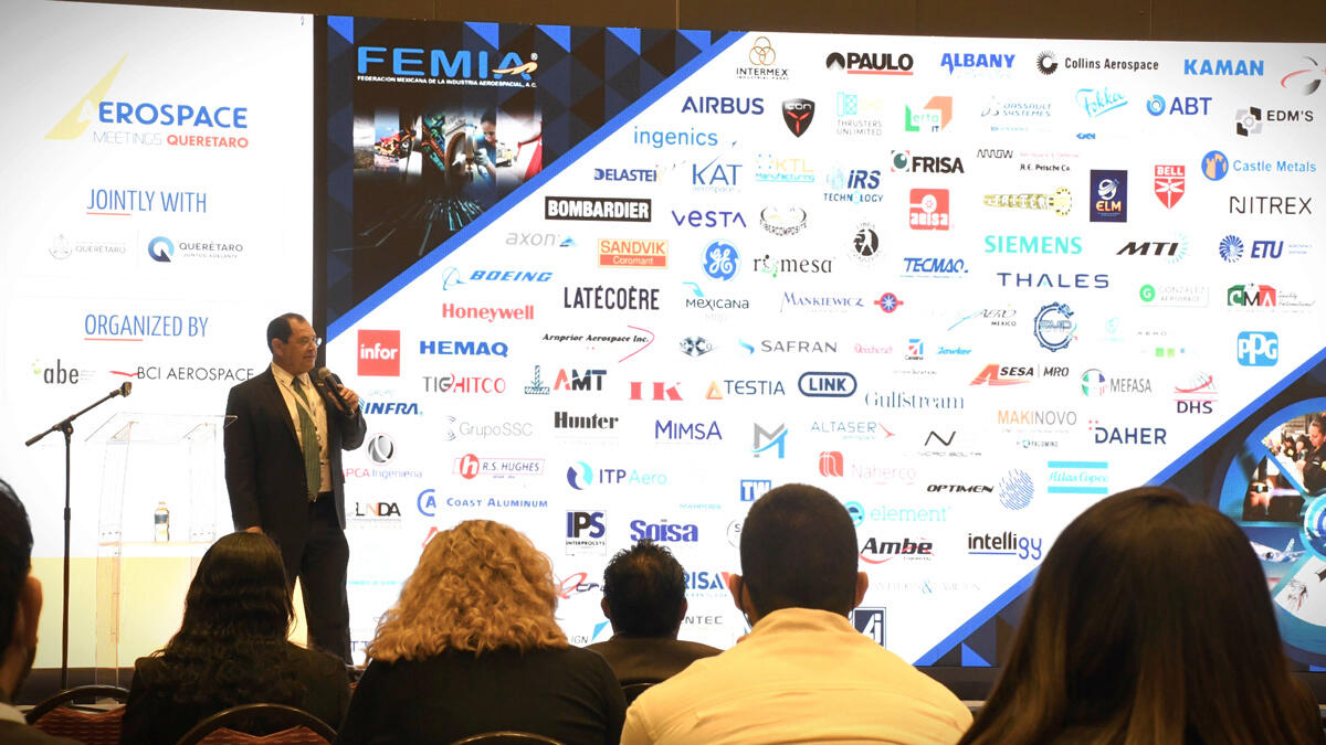 Industria Aerospacial en México | Aerospace Meetings Querétaro, en junio 2022