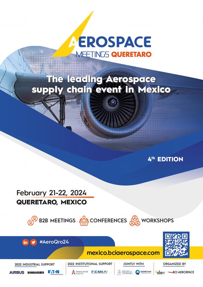 Media Kit - Aerospace Meetings Queretaro in February 21-22, 2024